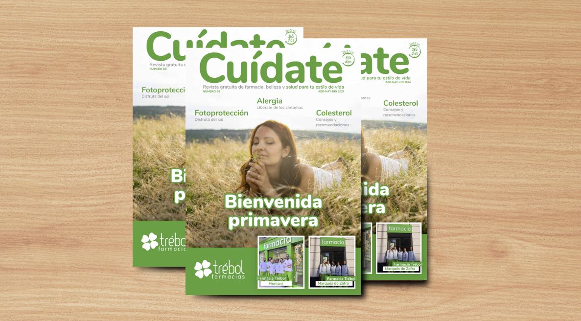 Ya disponible el nuevo número de Cuídate | Farmacias Trébol